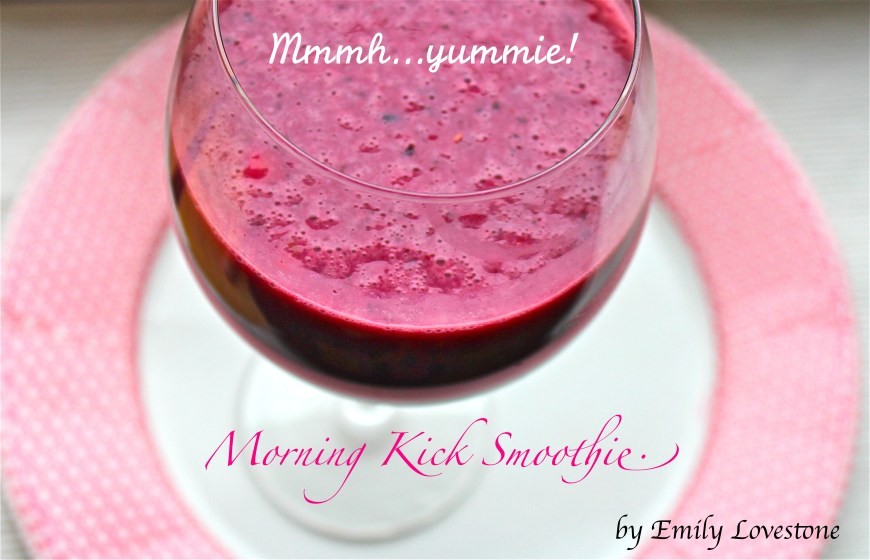 Morning Kick Smoothie | Lovely Delight Bite